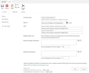 How to use a Link to a Document in SharePoint - Collaboris