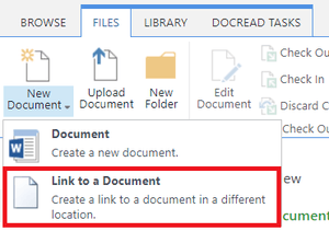 How to use a Link to a Document in SharePoint - Collaboris