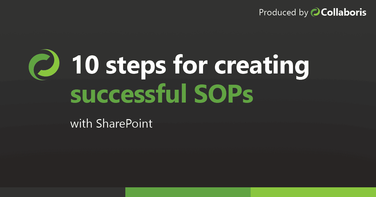 10 steps for successfully implementing SOPs - Collaboris