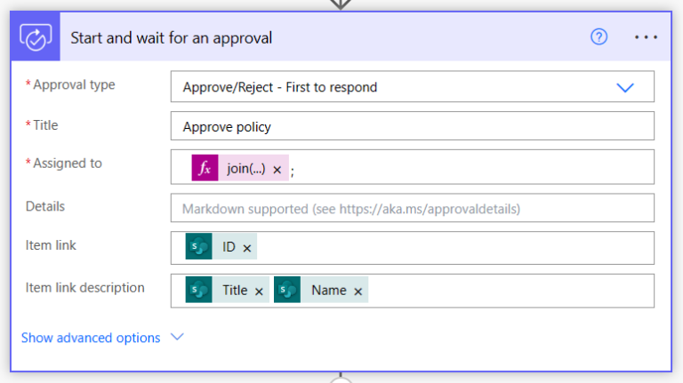 Creating a Policy Approval Workflow with Power Automate - Collaboris