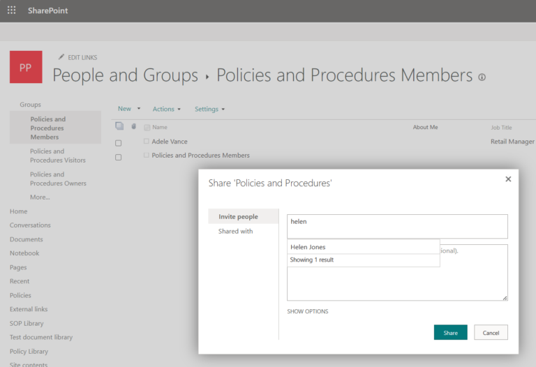 How to Add Users to a SharePoint Group - Collaboris